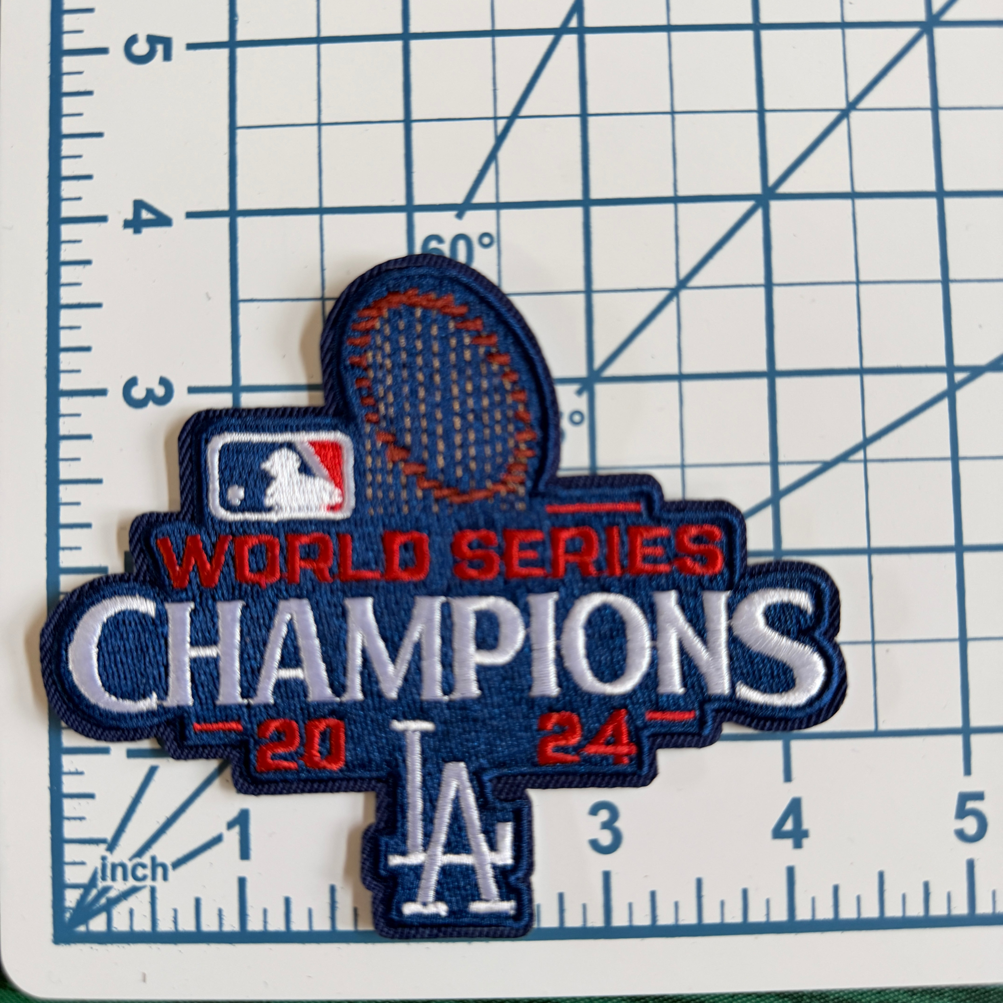 Los Angeles Baseball WS 2024 Iron on Patch – Jade Coastal Creations